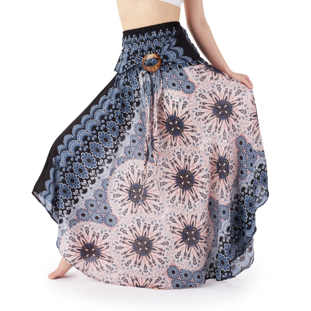 Flower Mandala Coconut Skirts – Lannaclothesdesign Shop