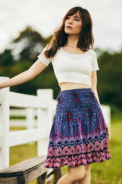 Short Boho Skirts – Lannaclothesdesign Shop