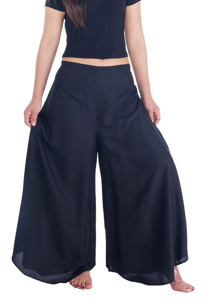 Women's Palazzo Pants: Boho Wide Leg Trousers – Tagged "Rayon Palazzo ...